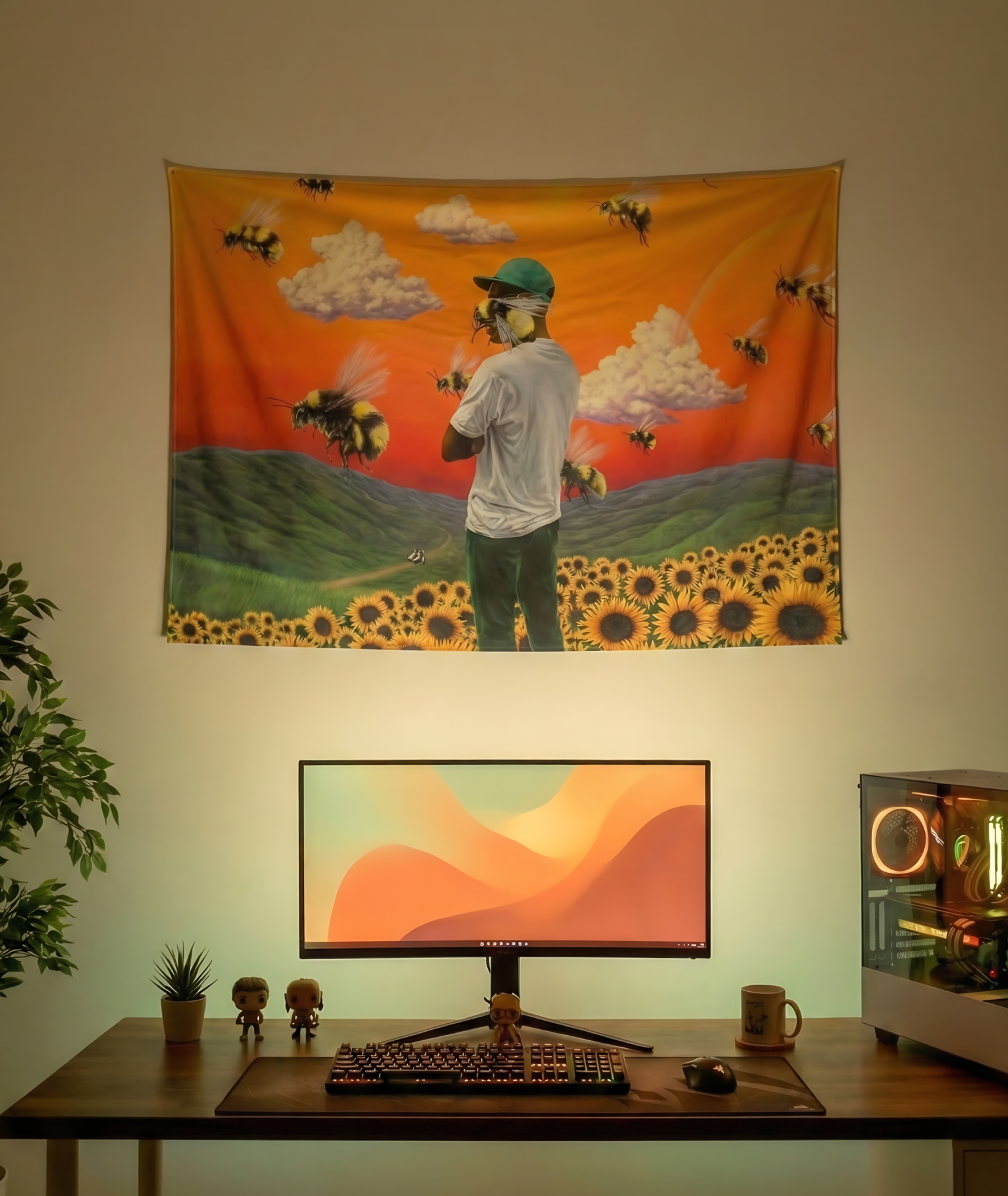 Flower Boy Tyler, The Creator Flag – Pink Matter