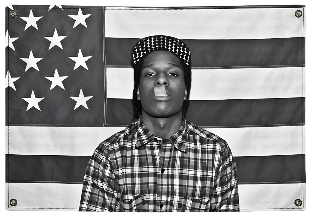 ASAP Rocky Flag – Pink Matter