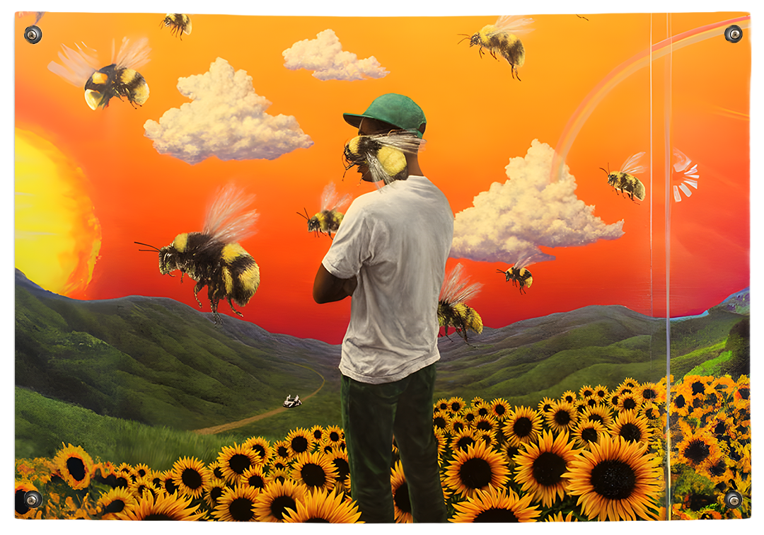 Flower Boy Tyler, The Creator Flag – Pink Matter